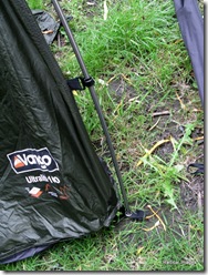 Cycle Derby: 1 Man Tent – Vango Ultralite 100